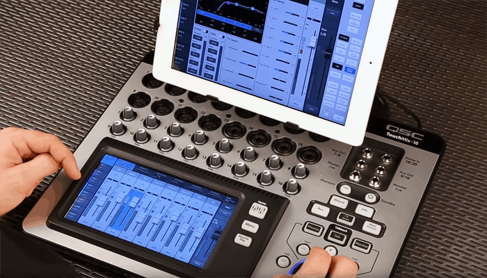 QSC Touchmix 16 Touchscreen Digital Mixer Review - MC
